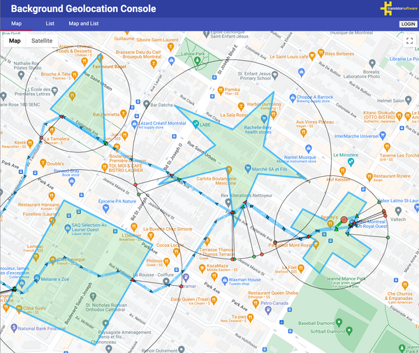 Polygon Geofencing – Transistor Software